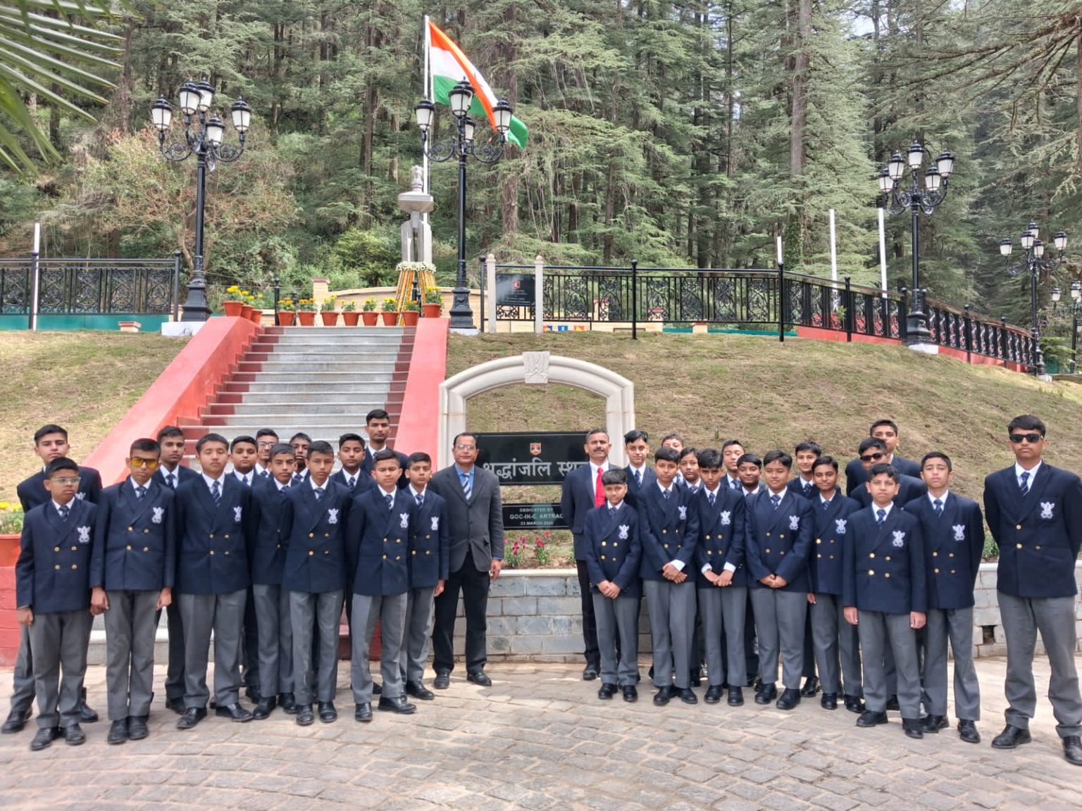 RIMC Cadets Visit Shimla, Witness ARTRAC Investiture Ceremony