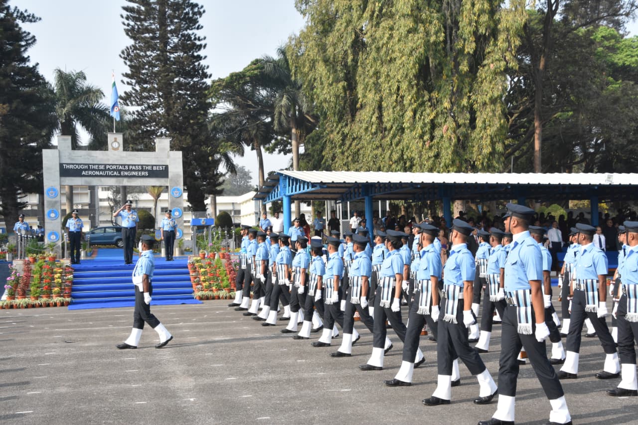 108 Engineering Officers Pass Out from Air Force Technical College