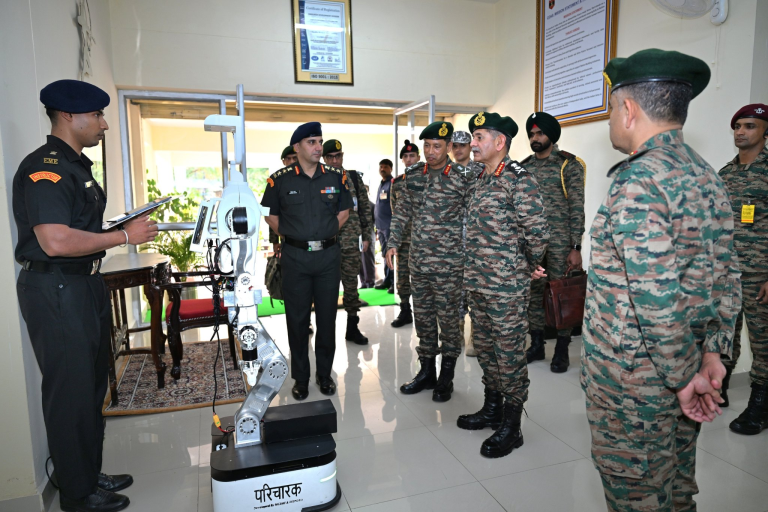 General Upendra Dwivedi Reviews Advanced Military Technologies at ...