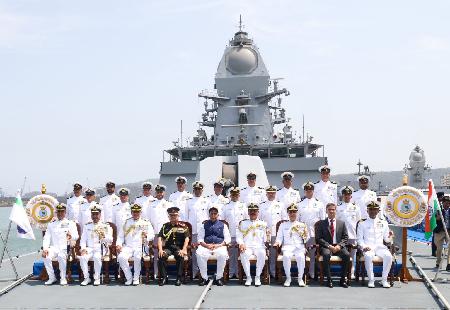 INS Taragiri Commissioned into Indian Navy, Boosting Maritime Power and ...