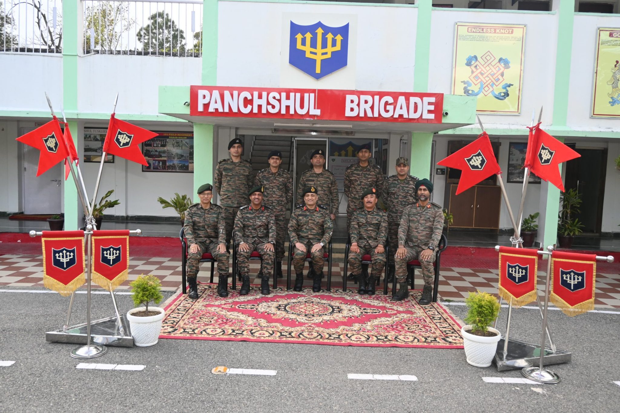 Maj Gen Amaresh Gunjan Reviews Panchshul Brigade’s Operational ...