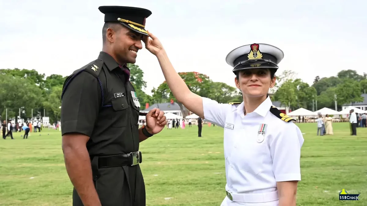 Navy Officer Wife Watches With Pride as Husband Becomes an Indian Army ...