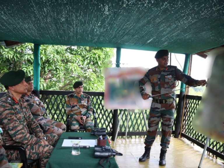Lt Gen Girish Kalia Reviews Operational Preparedness Along Indo-Myanmar ...