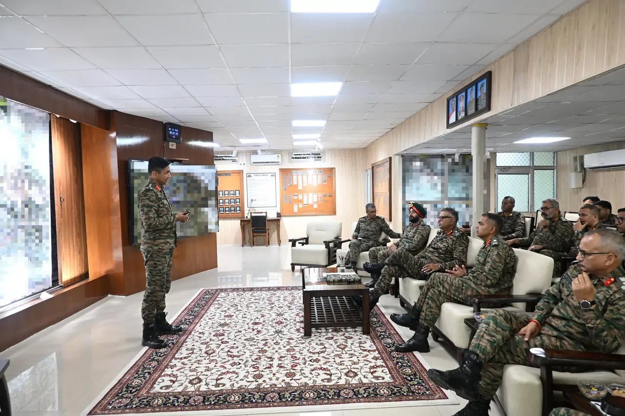 Lt Gen Prasanna Kishore Mishra Reviews Counter-Terrorism Preparedness ...