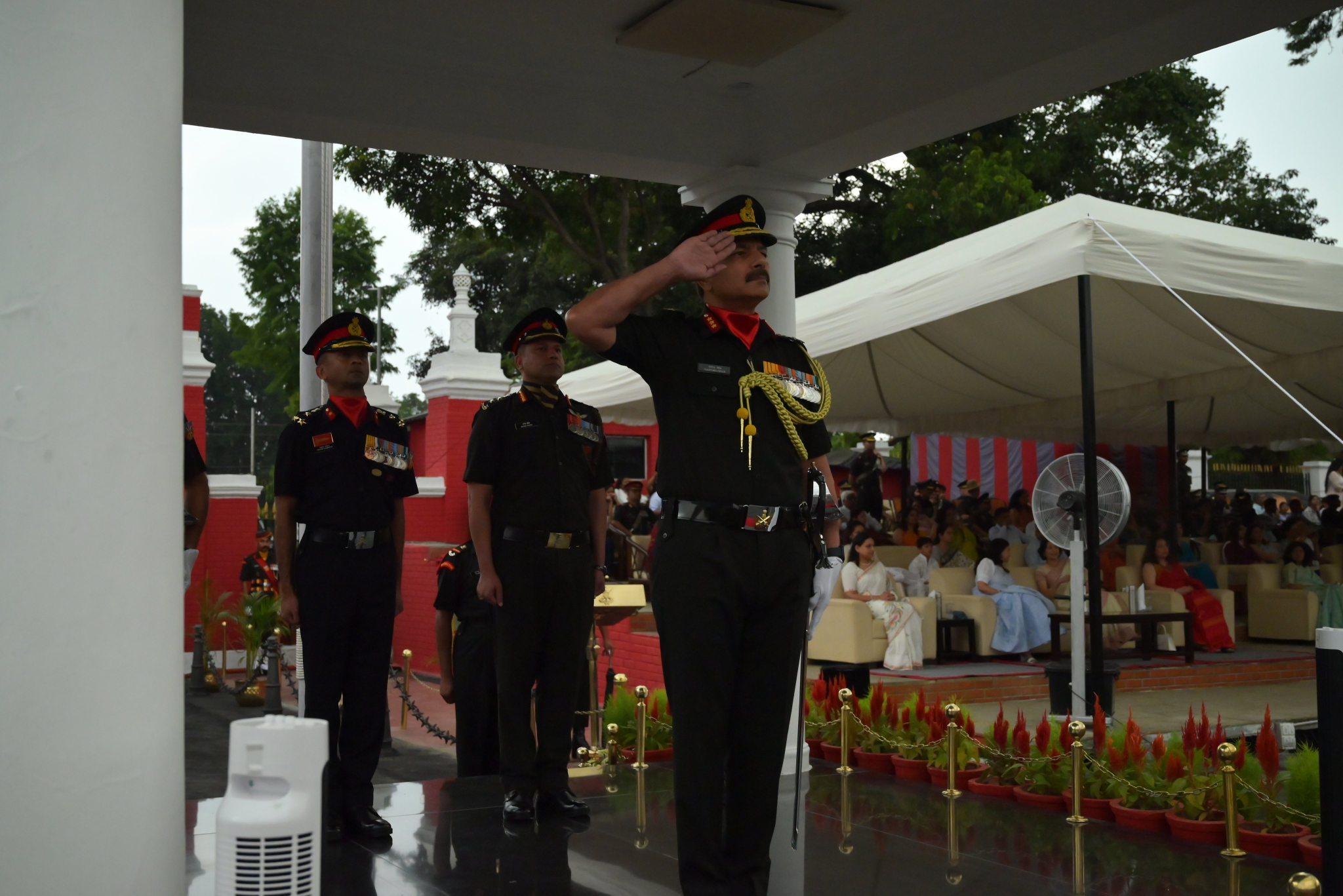 Rain Fails To Dampen Spirits As IMA Holds Commandant’s Parade Ahead Of ...